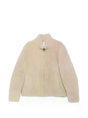 ERALDO High-neck Shearling Jacket