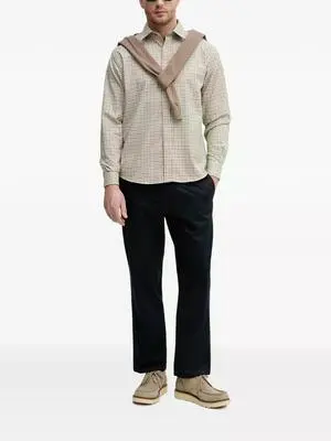 Sisley Check-pattern Long-sleeve Shirt