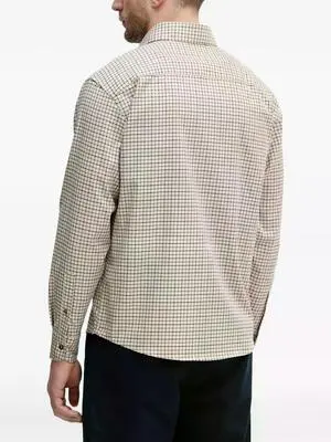 Sisley Check-pattern Long-sleeve Shirt