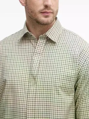 Sisley Check-pattern Long-sleeve Shirt