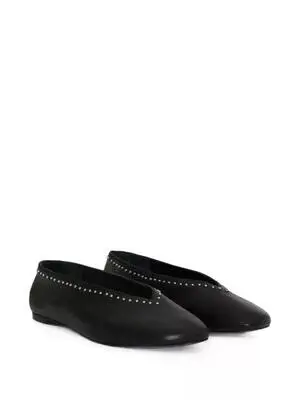 ANINE BING Ana Smooth Leather Flats
