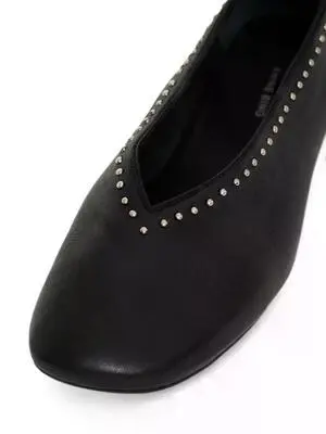 ANINE BING Ana Smooth Leather Flats