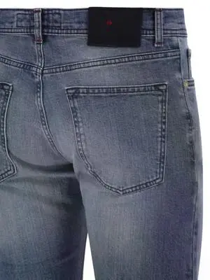 Kiton Faded Five-pocket Slim-fit Jeans