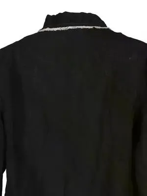 POST ARCHIVE FACTION Drifter Raw-edge Linen Jacket