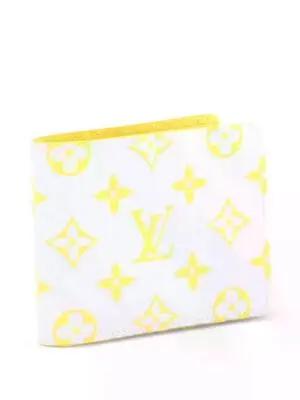 LOUIS VUITTON Multiple Wallet Monogram Glow Canvas Small Wallets