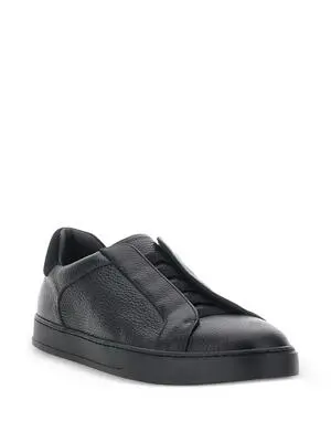 DOUCAL'S Spencer Grainy-leather Sneakers