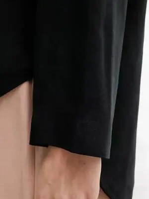 Sisley Bow-detail High-neck Top