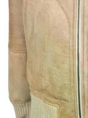 VOLFAGLI FIRENZE Suede Hooded Jacket