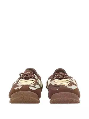 PURAAI Panther Cow-print Low-top Sneakers