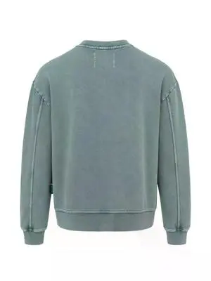 Andersson Bell Heart-graphic Sweatshirt - Green