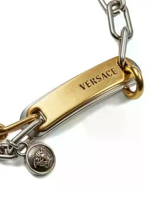Versace Logo Tag Bracelet