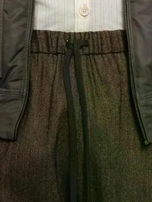 MAISON MARGIELA Drawstring Straight-leg Trousers