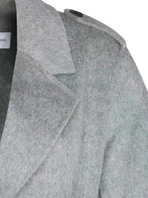 THE DYNAMIS STUDIO Double-breasted Belted Coat