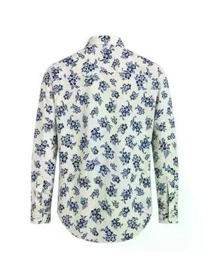 SONRISA Floral-print Long-sleeve Shirt