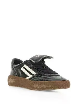 PURAAI Polly Tab Crocodile-effect Sneakers