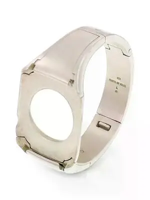 PARTS OF FOUR Textured Sterling 46mm Watch
