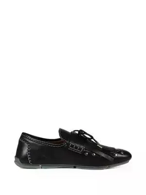 WALES BONNER Montego Tasseled Boat Shoes