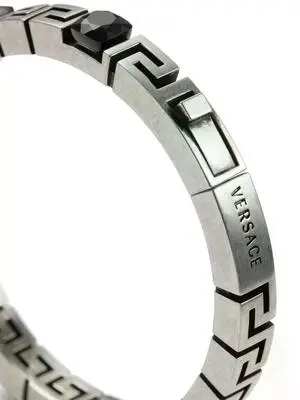 Versace Greca Crystal-embellished Bracelet