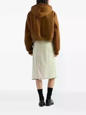 Prada Hooded Shearling Jacket