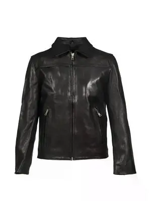 NO/FAITH STUDIOS Leather Zip-up Jacket