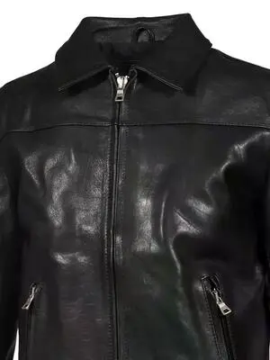 NO/FAITH STUDIOS Leather Zip-up Jacket