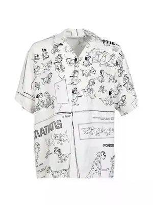 PORTER CLASSIC Disney 101 Dalmatians Aloha Shirt