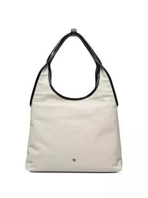 STAND OIL STAND OIL Ringo Canvas Buckle-Strap Shoulder Bag