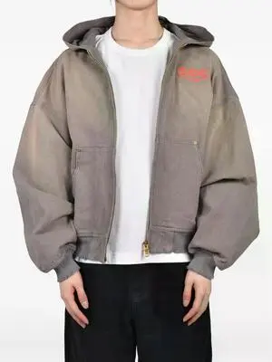 WILLY CHAVARRIA Juggernaut Logo-embroidered Jacket