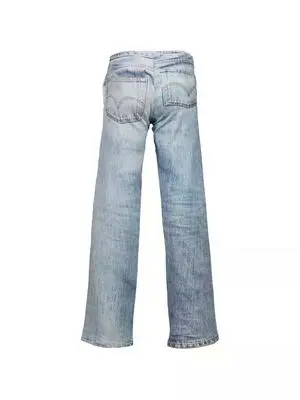 LA MASKARADE Trompe L'oeil Straight Leg Trousers