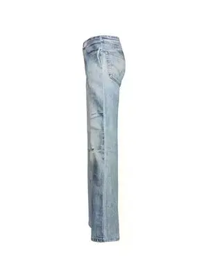 LA MASKARADE Trompe L'oeil Straight Leg Trousers