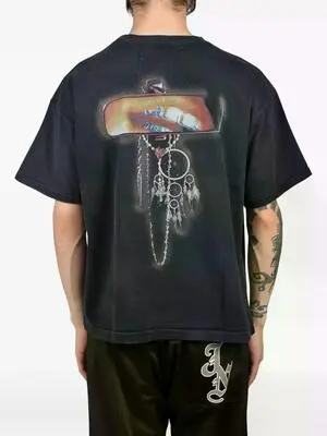JUN/NAKAYAMA Graphic-print Box-fit T-shirt