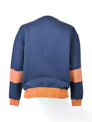 NAPA BY MARTINE ROSE Logo-print Panelled Sweater
