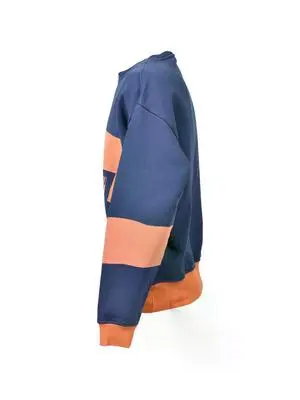 NAPA BY MARTINE ROSE Logo-print Panelled Sweater