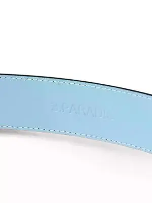 3.PARADIS Logo-buckle Leather Belt
