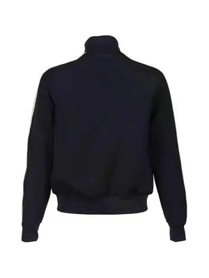 WALES BONNER Path Panelled Leather Jacket