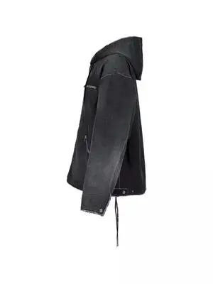 MASTERMIND WORLD Distressed Hooded Jacket