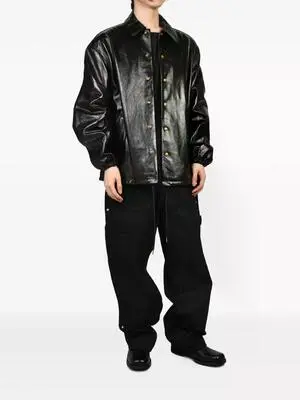 WILLY CHAVARRIA Calf-leather Coach Jacket