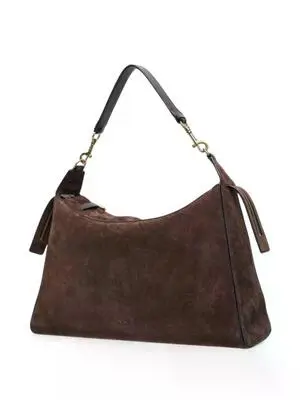 Mulberry Roxanne Buckle-detail Suede Shoulder Bag