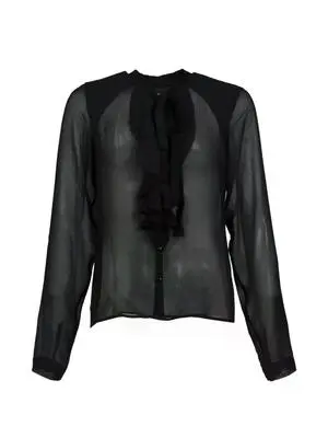 P.L.N. Ruffled Mist Shirt