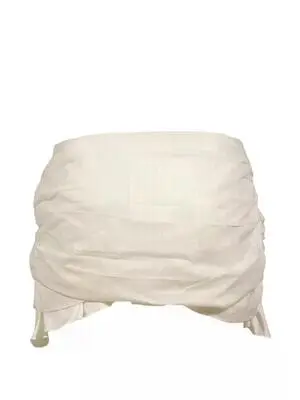 GLOWNY Misty Sheer Mini Skirt