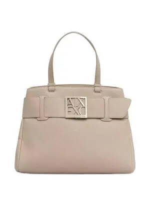 Armani Exchange Logo-plaque Tote Bag