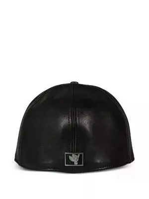 EARTHLING COLLECTIVE Logo-plaque Leather Cap