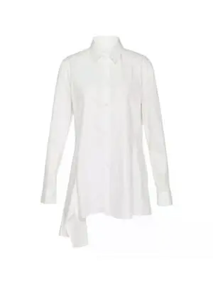 Yohji Yamamoto Asymmetric Long-sleeve Shirt
