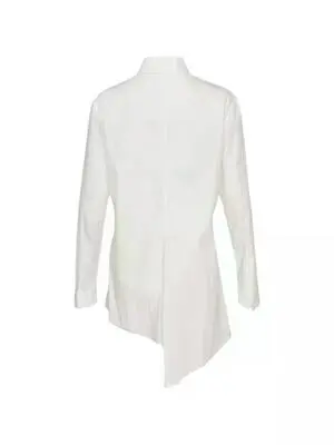 Yohji Yamamoto Asymmetric Long-sleeve Shirt