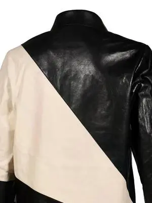 ENTIRE STUDIOS Panelled Leather Shirt