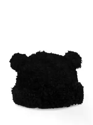 BASICKS Bear Beanie Hat - Black