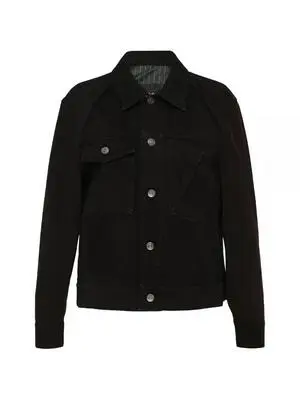 ORDINARY COUTURE CODE Panelled Denim Jacket