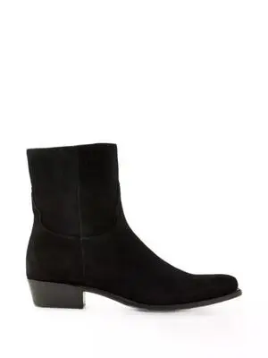 Polo Ralph Lauren Calfskin Suede Western Boot