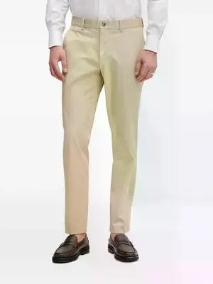 Sisley Pressed-crease Chino Trousers - Neutrals