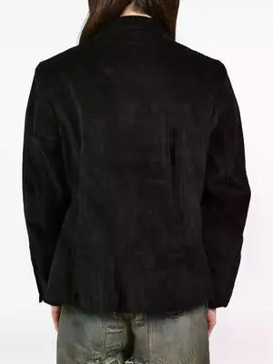 NO/FAITH STUDIOS Asymmetric Corduroy-texture Blazer